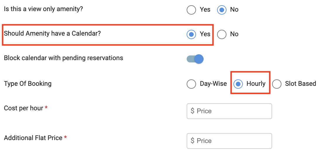 Creating Hourly Amenities for Commercial Properties – VTS Rise Help Center